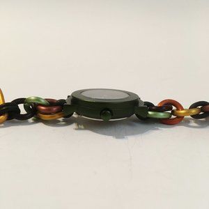 Hand Crafted | Accessories | Forest Green Watch Round Faced Handcrafted ...